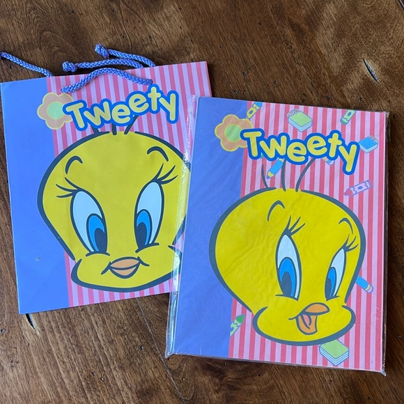 Warner Bros. | Office | Looney Tunes Tweety Bird Vintage 998 Journal ...